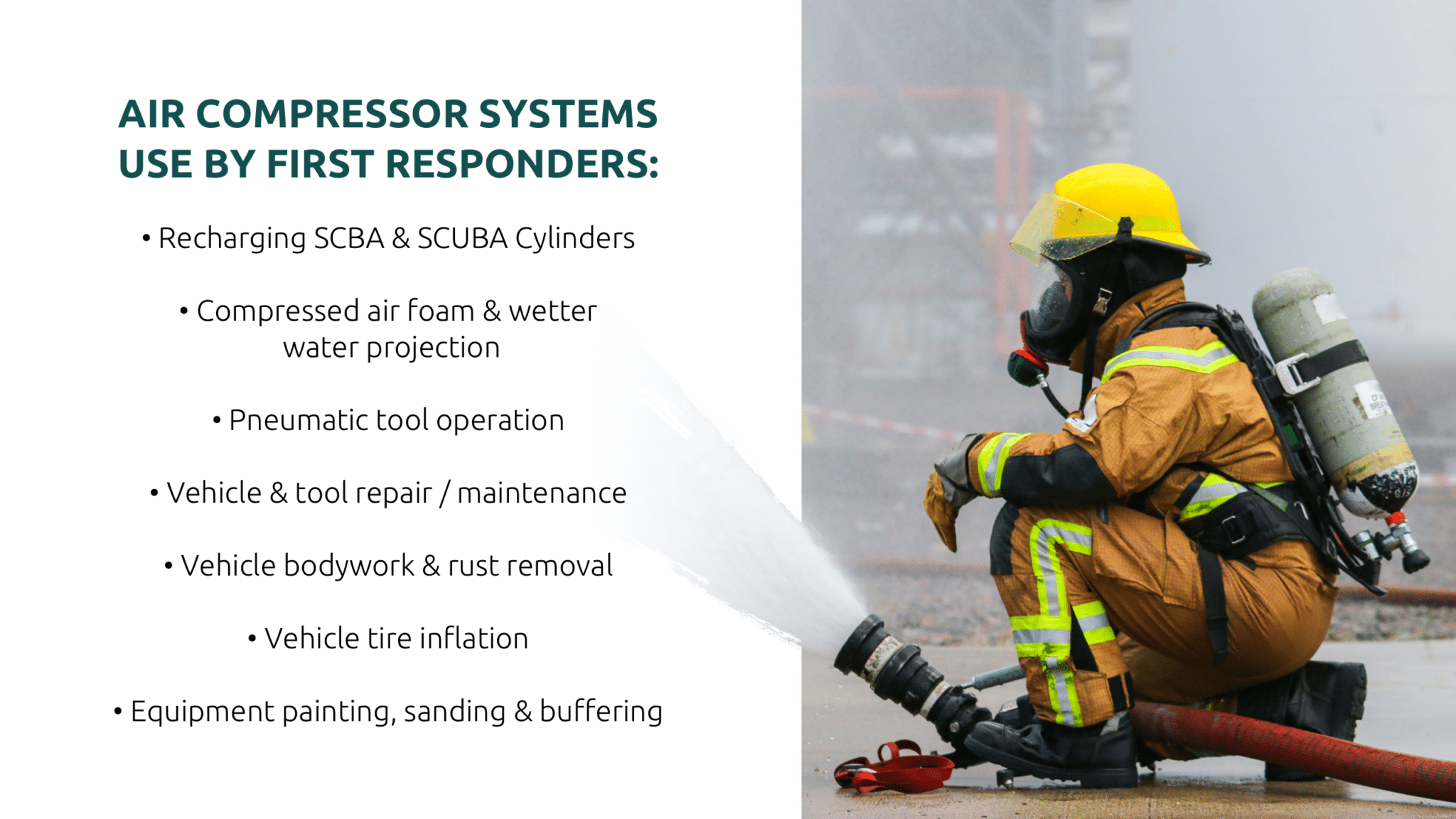 Breathing Air Compressors For Fire Services | UAPC